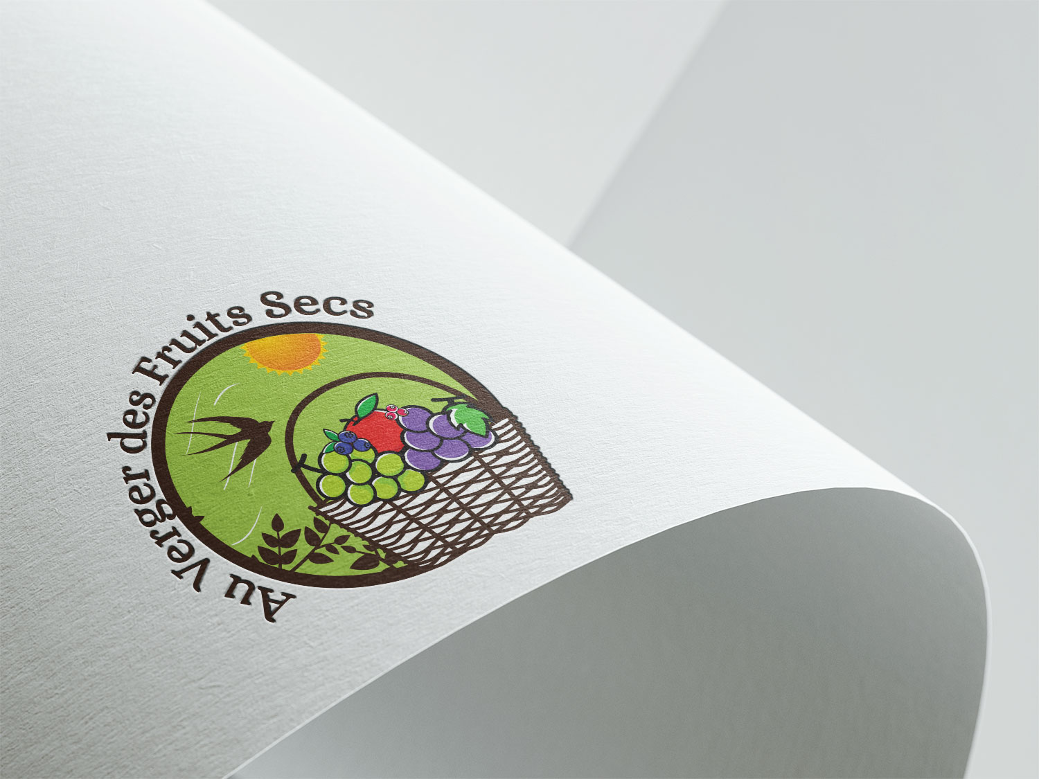 Nouveau Logo en Haute-Marne, Au Vergers des Fruits Secs